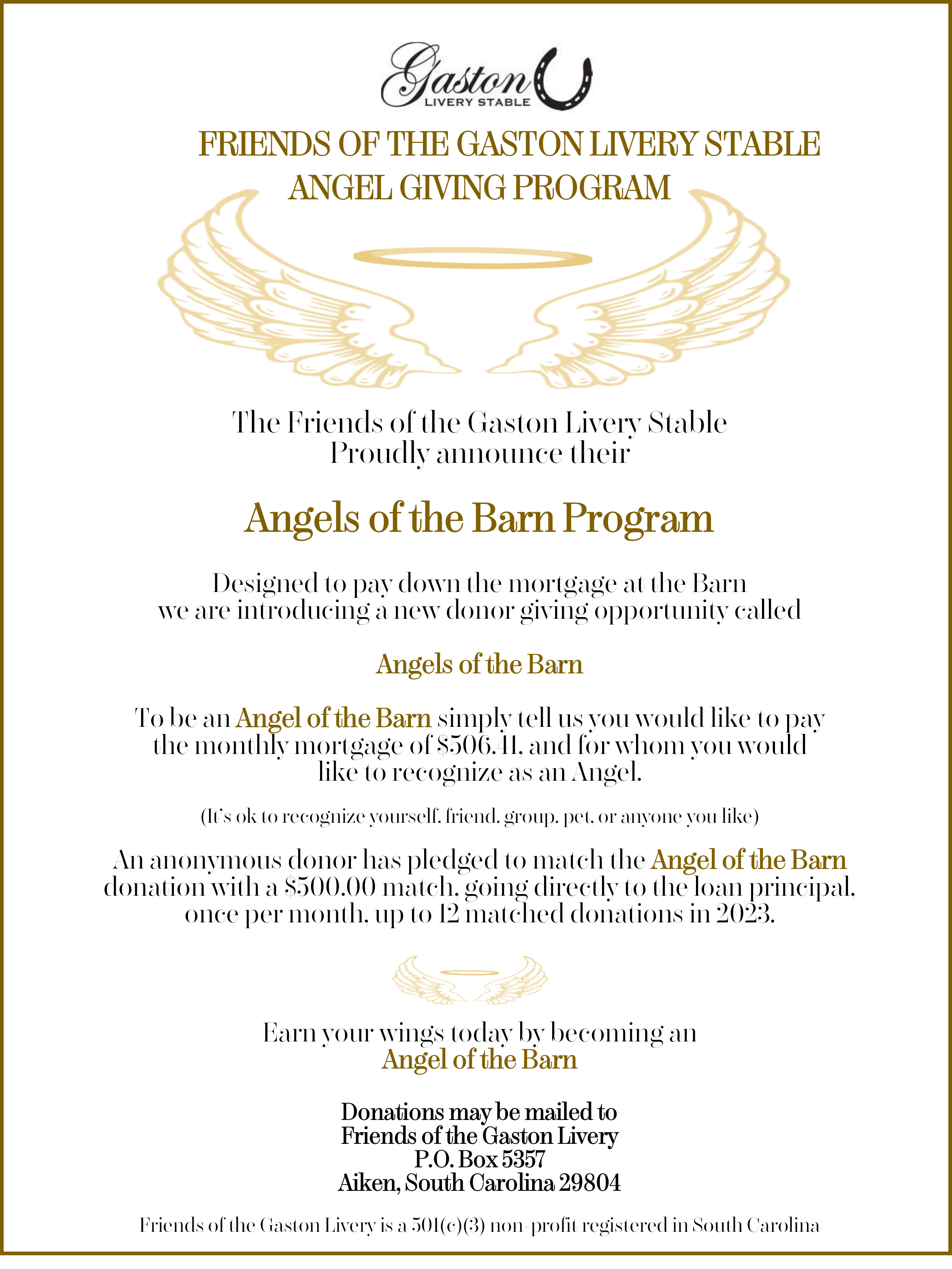 Gaston Livery Stable – Gaston Livery Stable